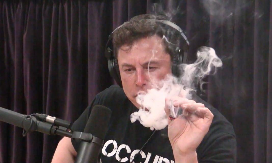 Is This A Good Idea: Elon Musk Smokes Marijuana With Joe Rogan - The ...
